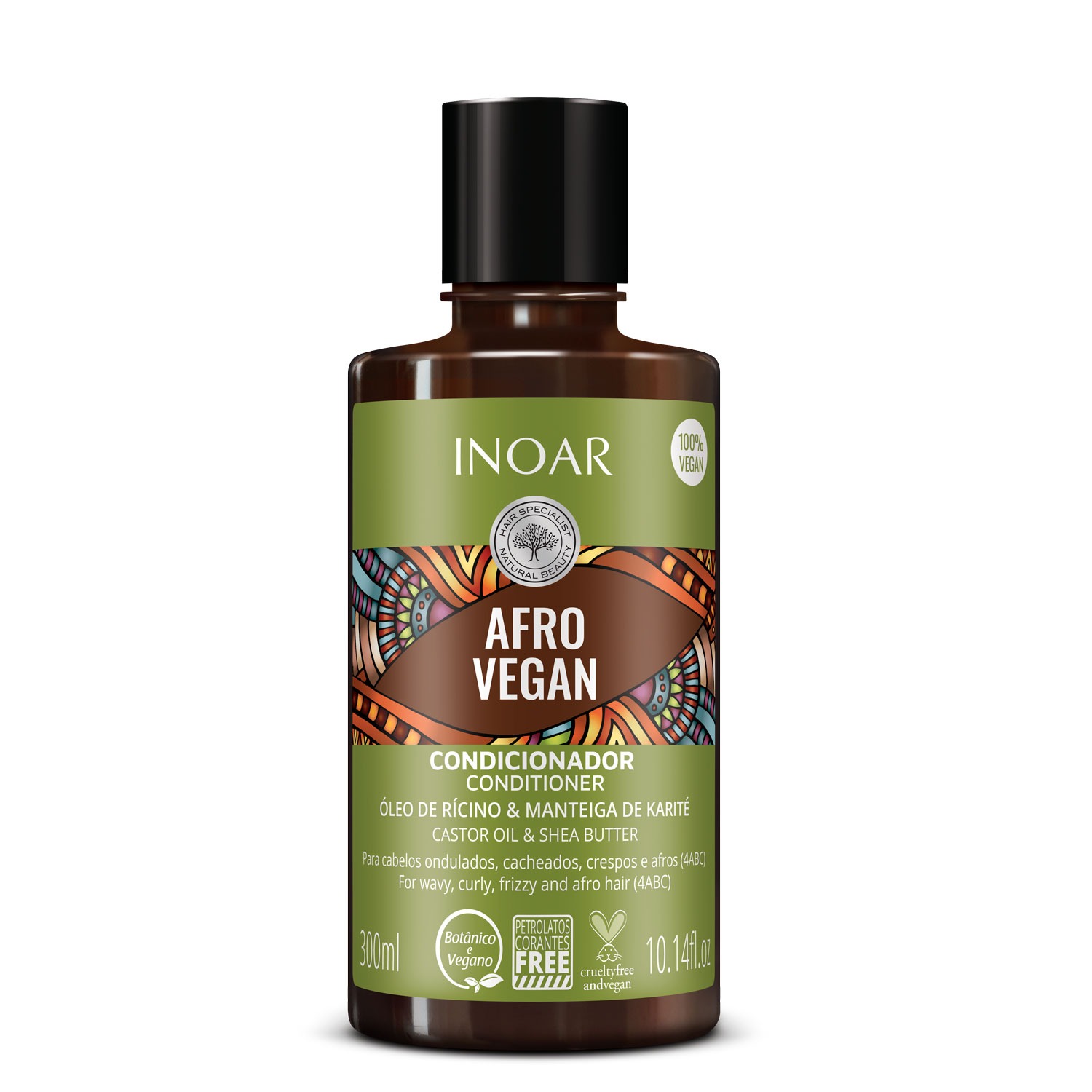 Afro Vegan Conditioner - INOAR- Inspired by you. The best products for ...